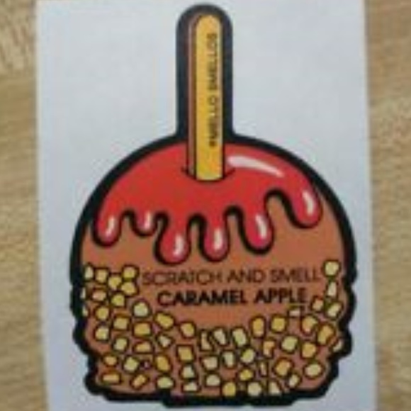 Mello Smello | Office | Vintage Mello Smello Caramel Apple Sticker ...